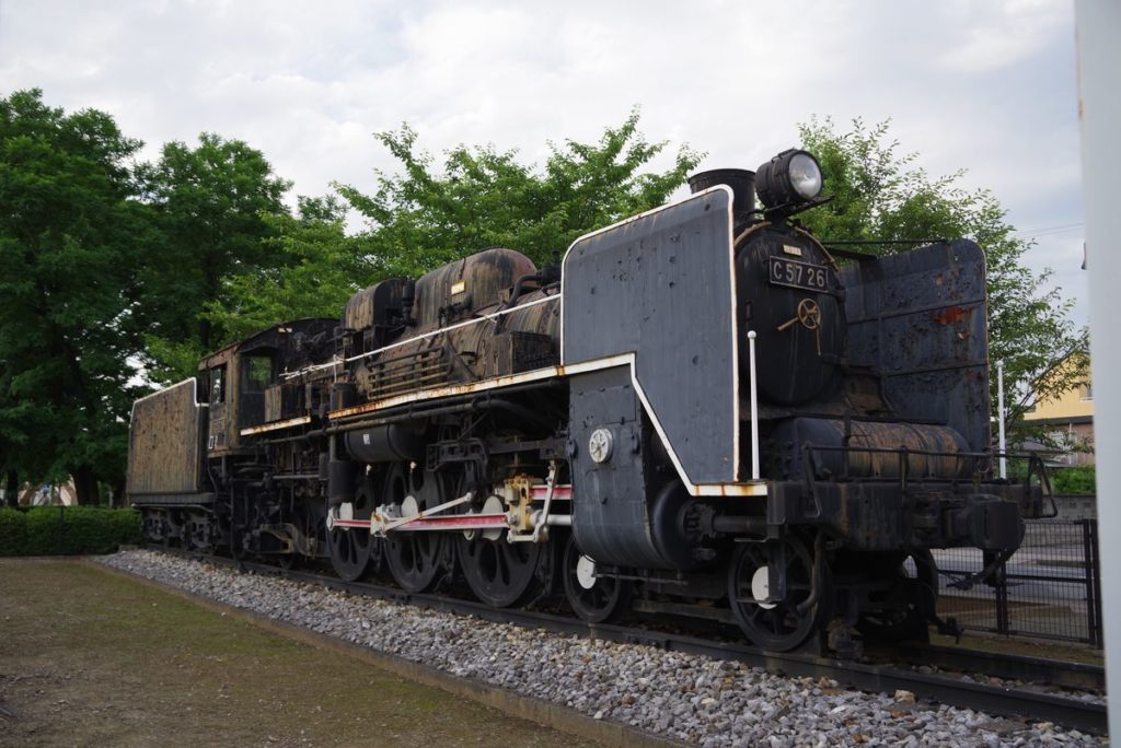 行田市 C57 26 蒸気機関車 静態保存 - Geek Travel Inc.