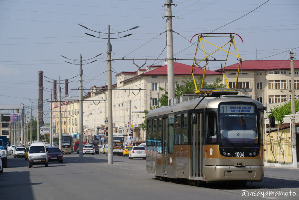 サマルカンド トラム ウズベキスタン唯一の路面電車 2022 - Geek Travel Inc.