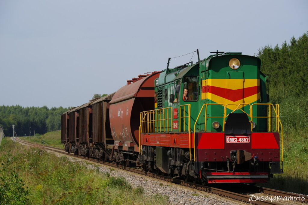 ラトビア鉄道 レーゼクネ撮影地 2022 【TE116 CME3】 - Geek Travel Inc.