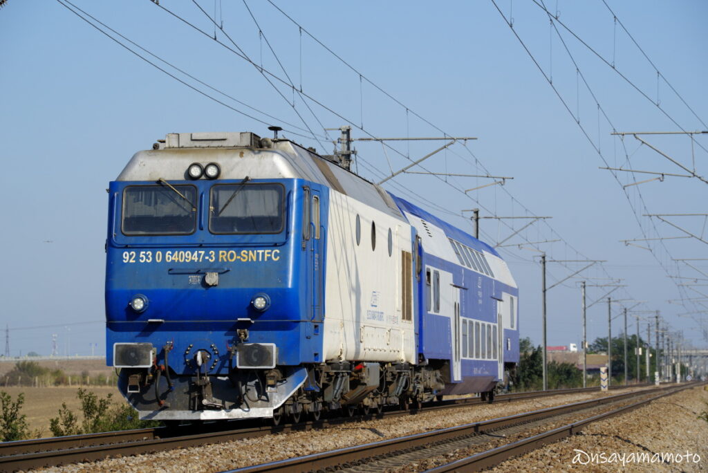 ルーマニア国鉄 ストレート撮影地 2023 コンスタンツァ CFR Class40 - Geek Travel Inc.