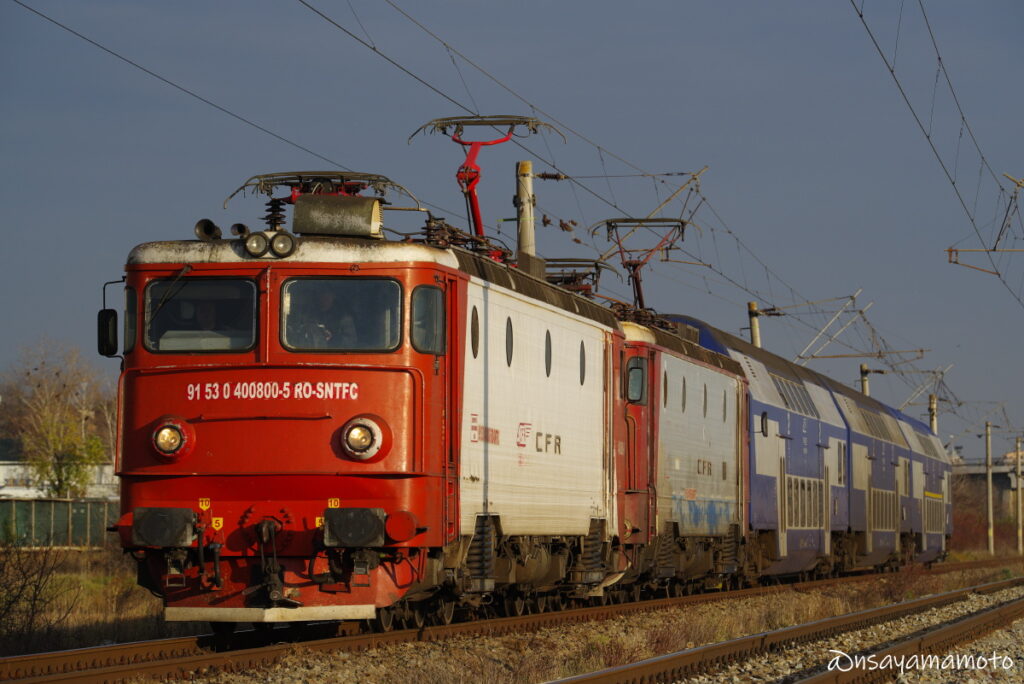 ルーマニア 鉄道撮影 ヤシ 2022 CFR Class 40, SNCF X4500 - Geek Travel Inc.